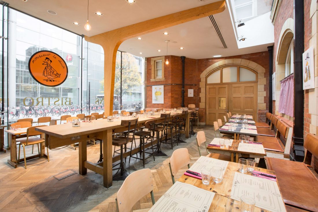 Experience the south of France cuisine with a visit to Monsieur Le Duck ...