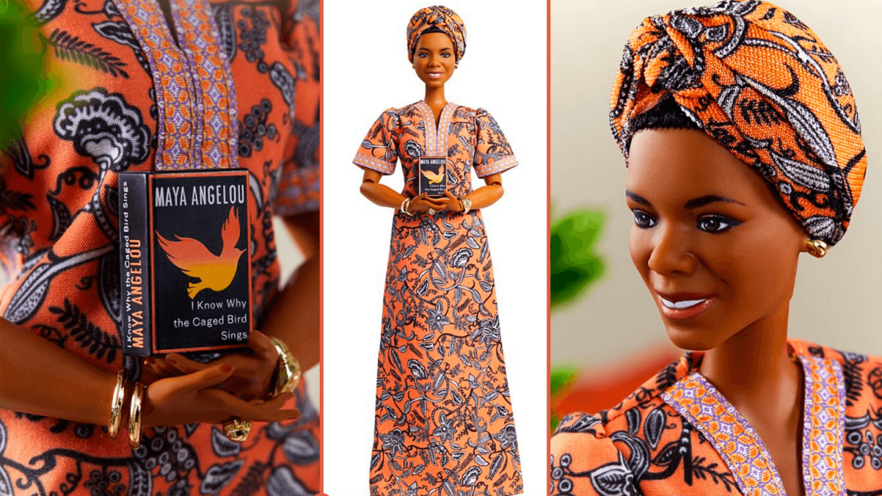 Maya Angelou Barbie doll sells out in days as Mattel celebrates ...