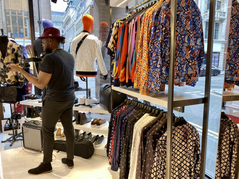 How the David Wej menswear brand is bringing Lagos flavour to London ...